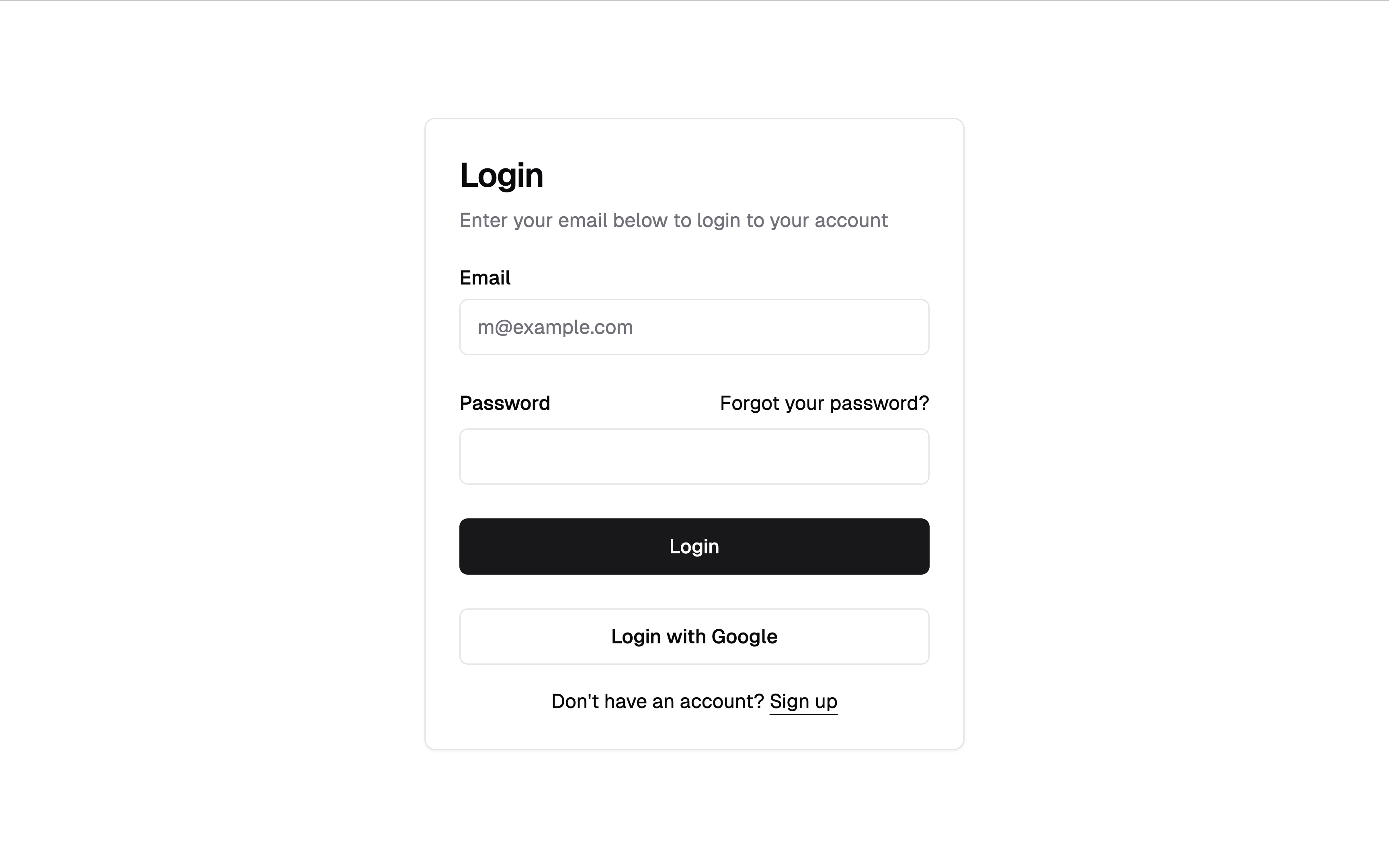 v0 - Login 01 - v0 by Vercel